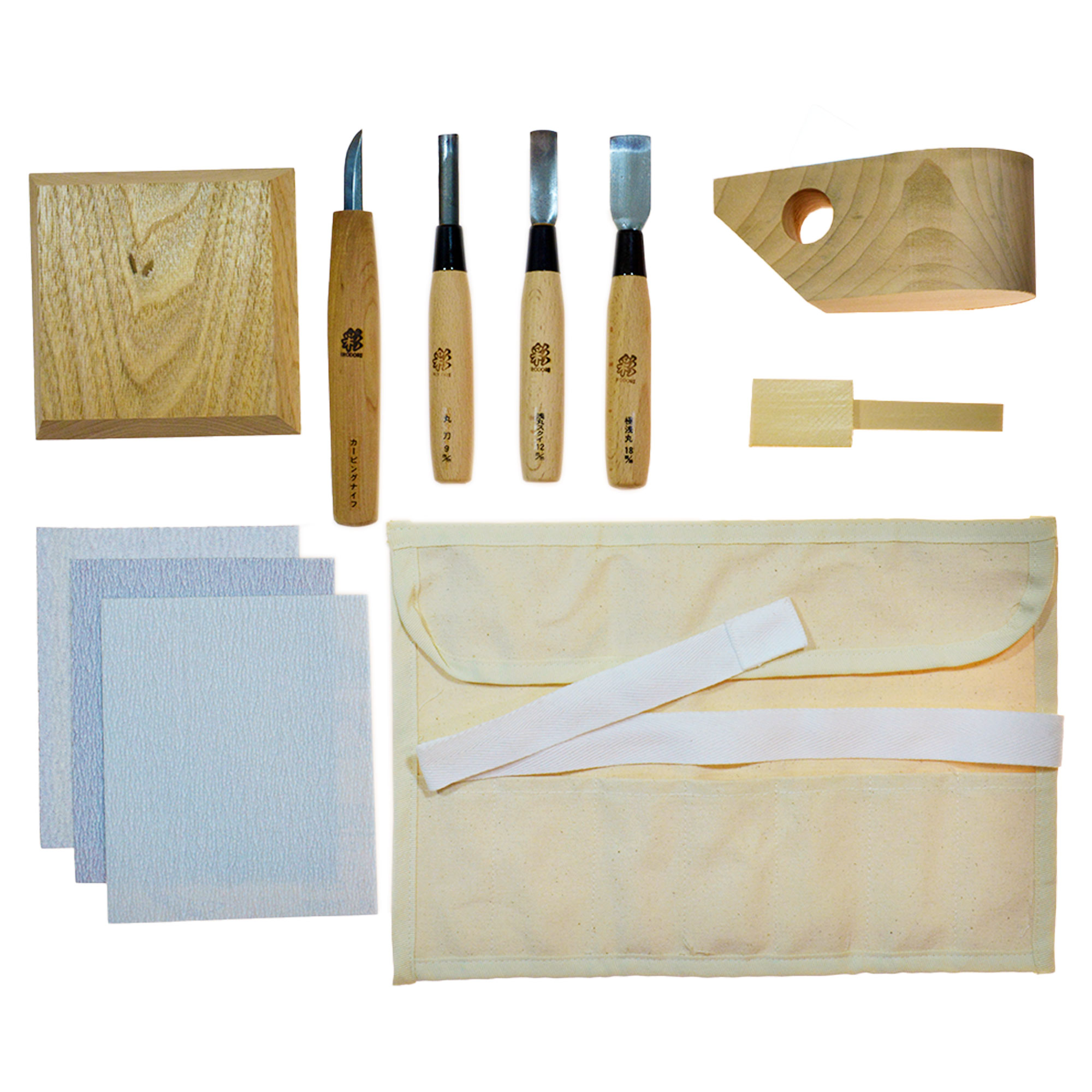 Michihamono Japanese Woodworking Tools Set Handmade Traditional Kuksa ...