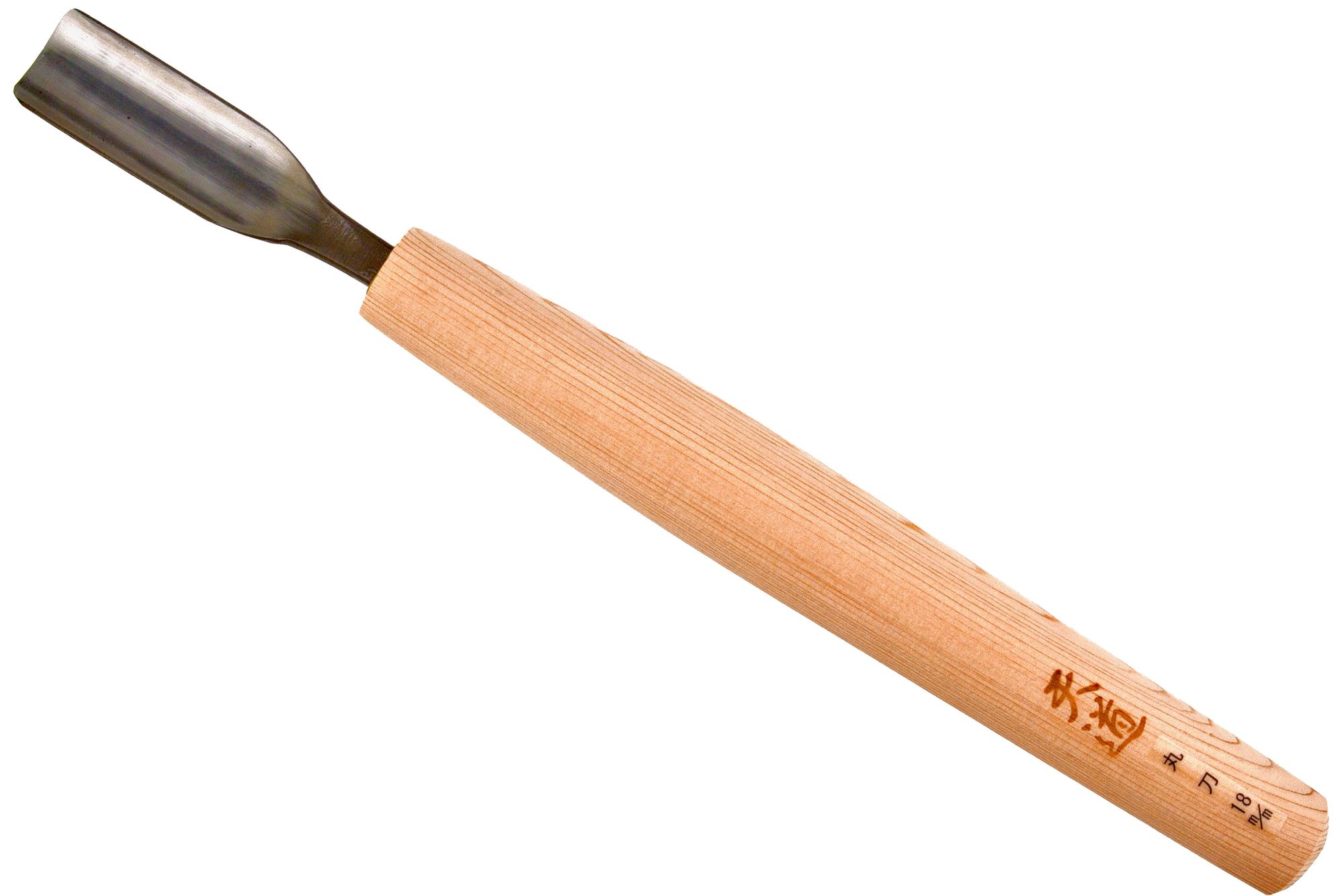Michihamono Shallow U Gouge 18mm Wood Carving Tool High Speed Steel ...