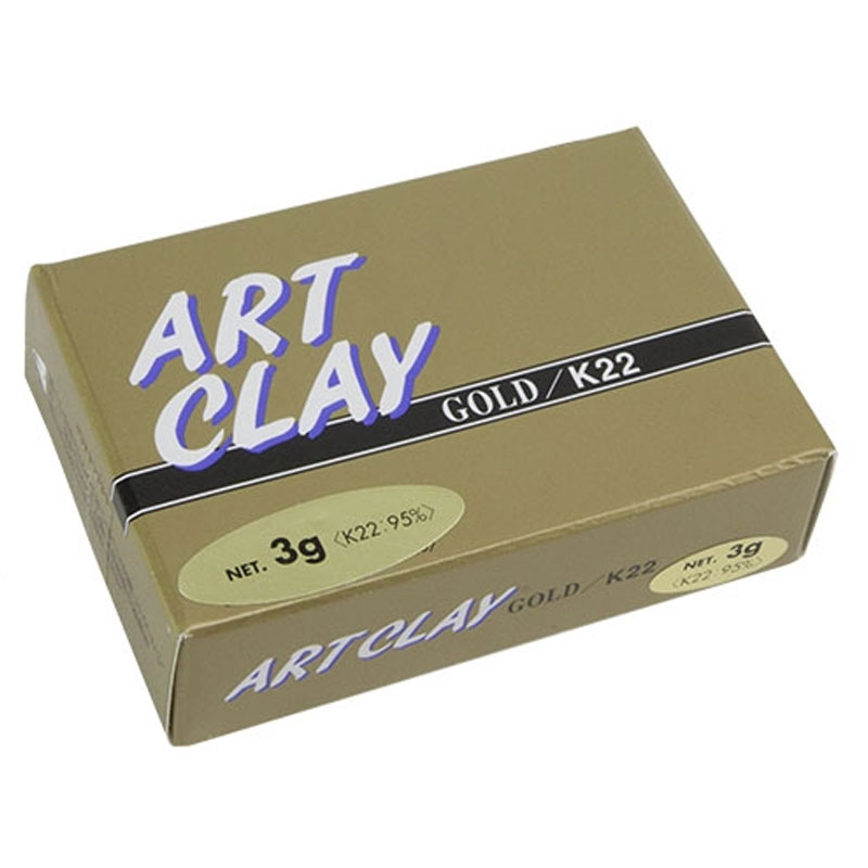 Art Clay Gold k22 Precious Metal Clay PMC 22 Carat 916 Gold Art Clay 3g ...