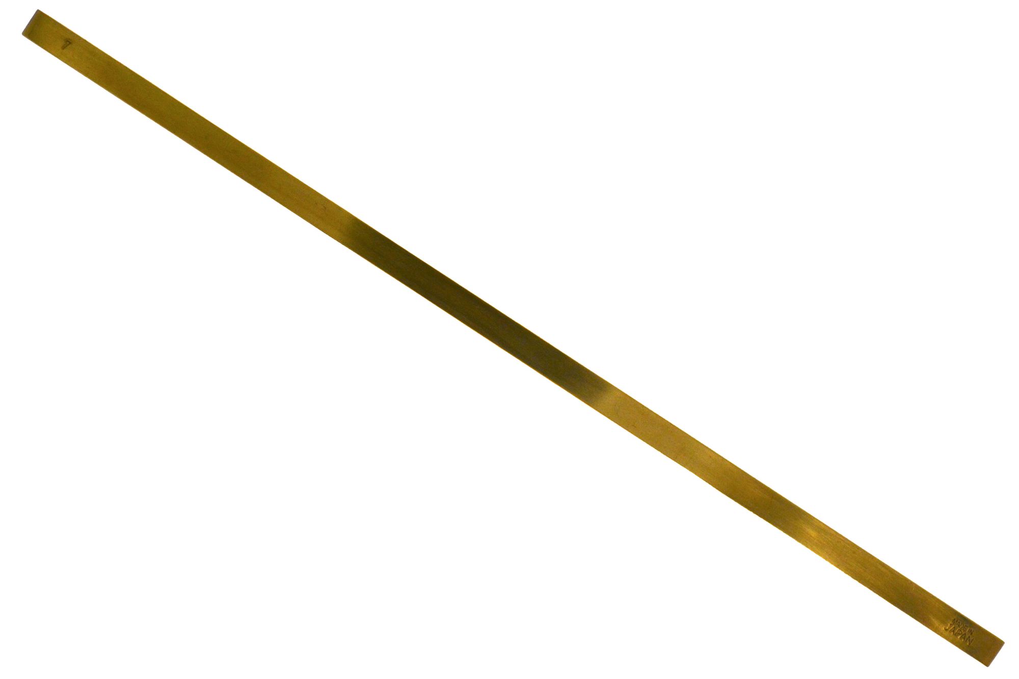 Kyoshin Elle 7mm Brass Leather Folding Guide Ruler for Edge Creasing ...