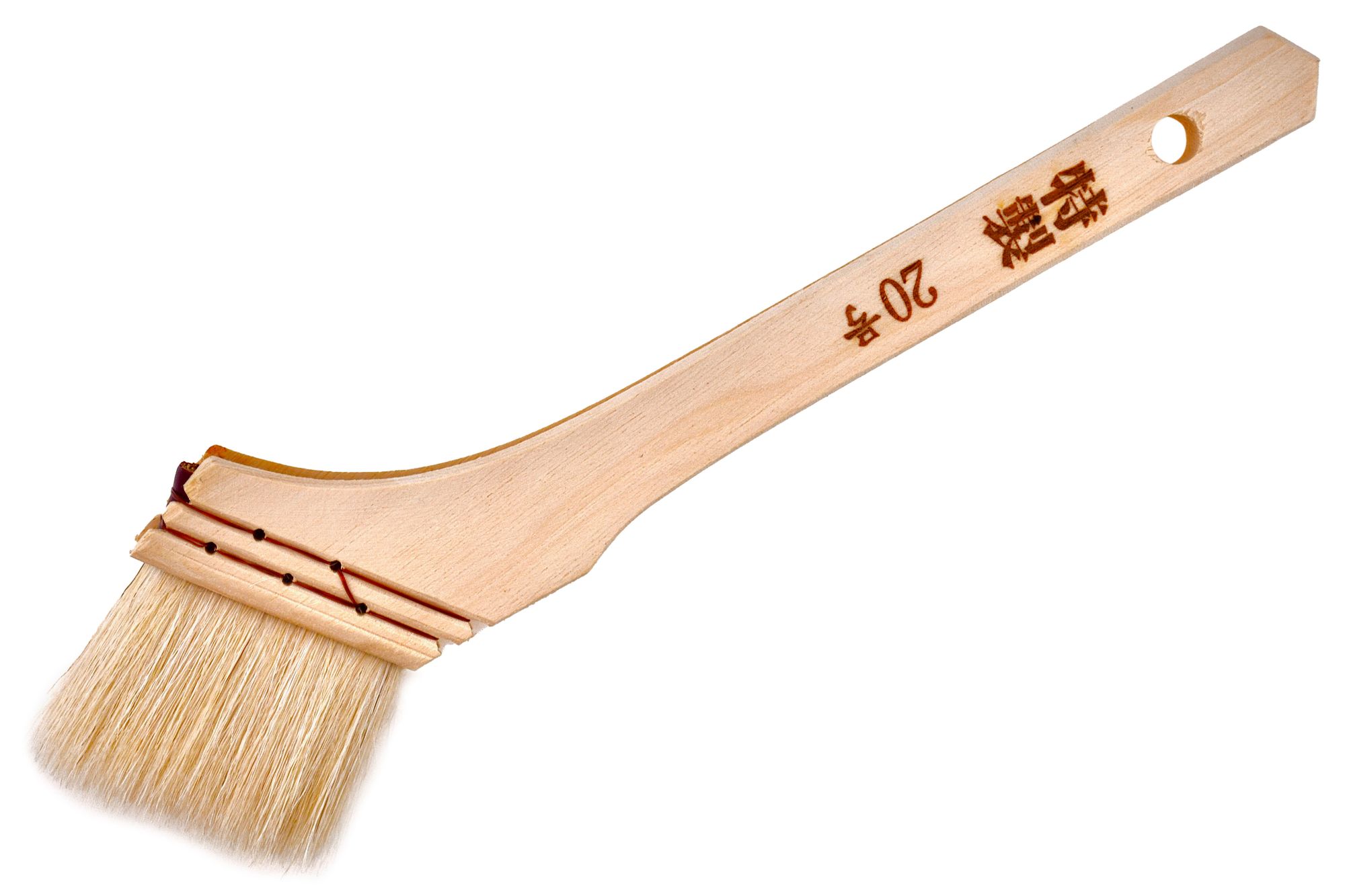 Kyoshin Elle 43mm Angled Hake Japanese Dye Paint Brush Tool Size No.20 ...