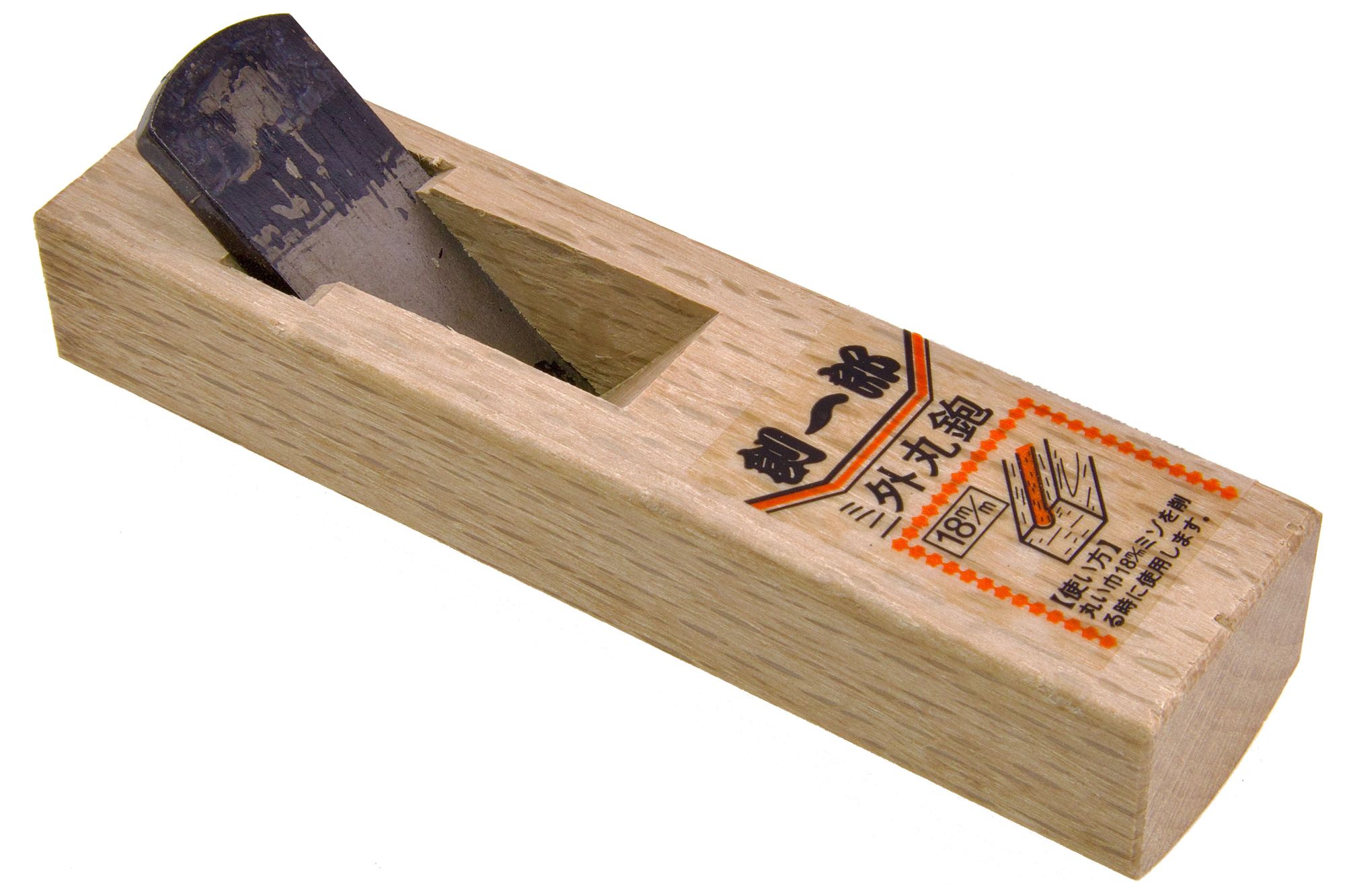 Yoita Soichiro Kanna Japanese Round Bottom Plane 18mm Mini Wood Tool SK ...