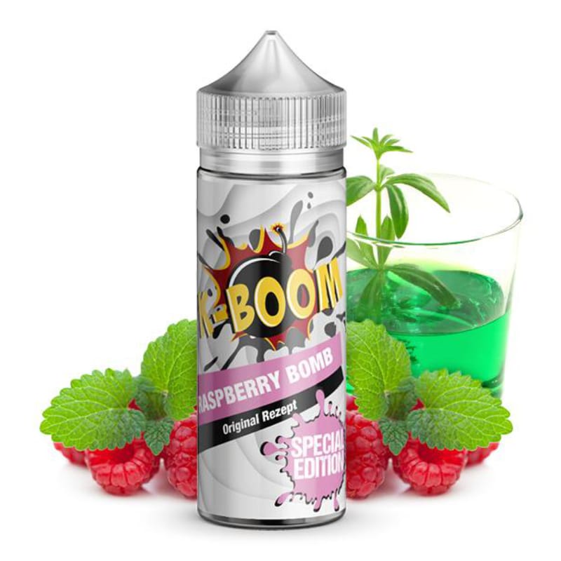 K-Boom Raspberry Bomb Longfill Aroma 10 ml für 120 ml