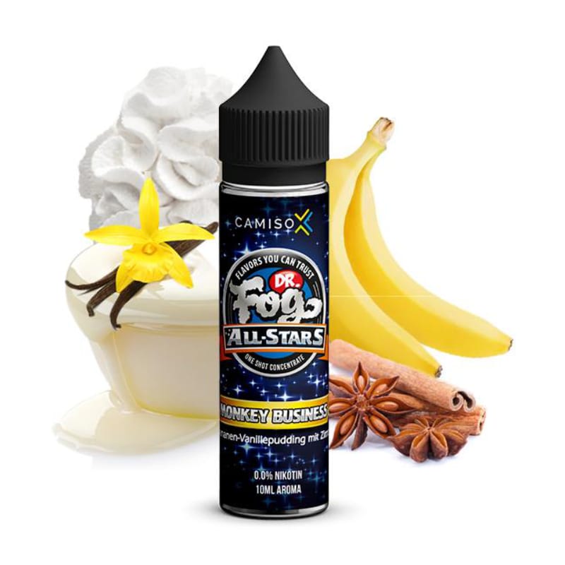 Dr. Fog All-Stars Monkey Business Longfill Aroma 10 ml für 60 ml