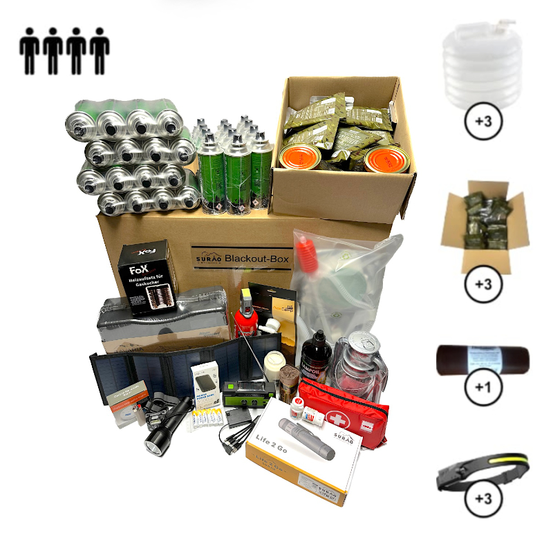 Surao Blackout-Box für 4 Personen | SURAO