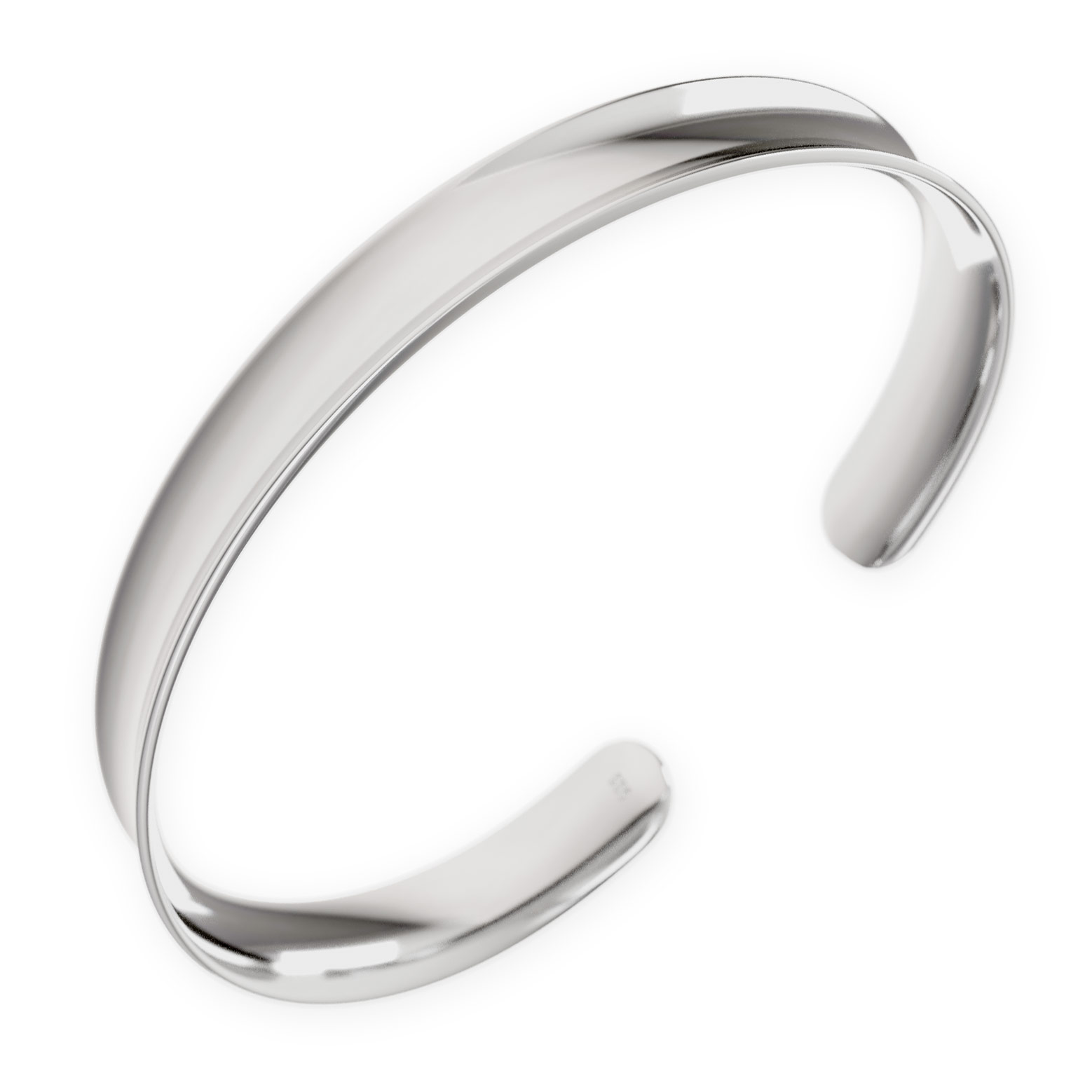 925 Sterling Silber Armreif - offen und verstellbar Armspange | Fly ...