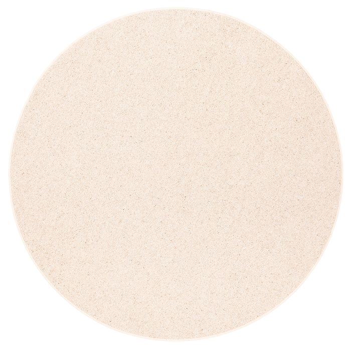 Natur Teppich Wolle Berber Beige Rund