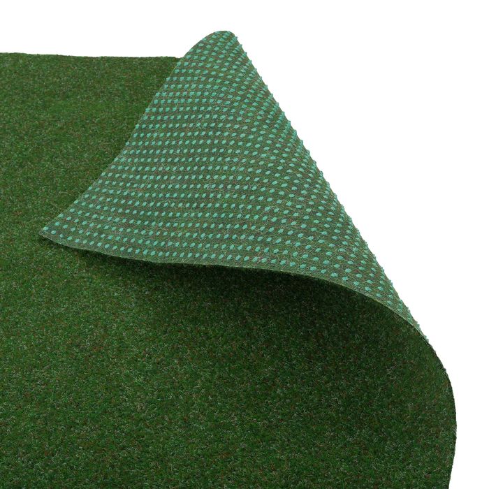 Kingston - tapis type gazon artificiel – pour jardin, terrasse, balcon - vert mélangé