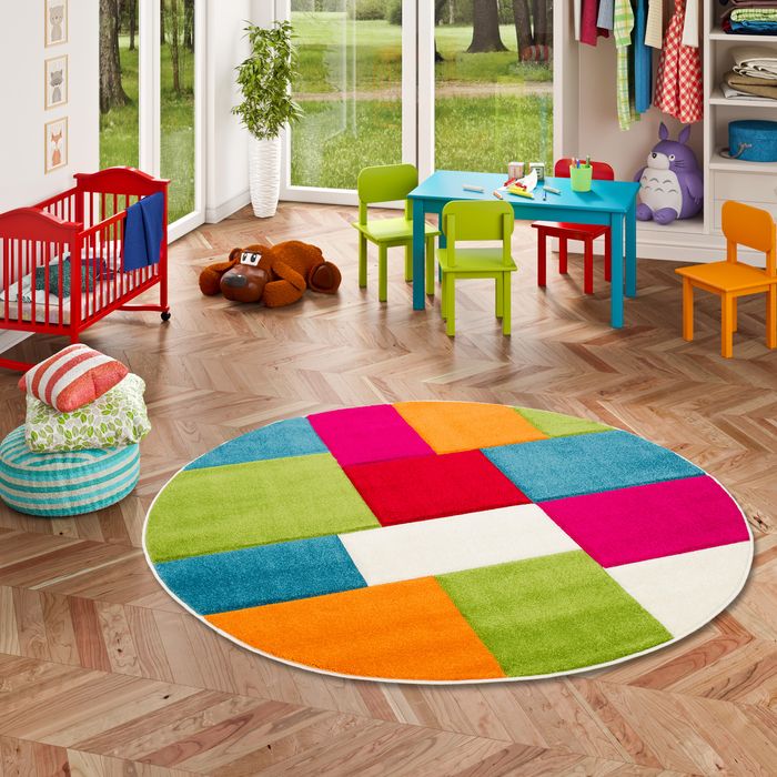 Teppich Bunt Kinderzimmer