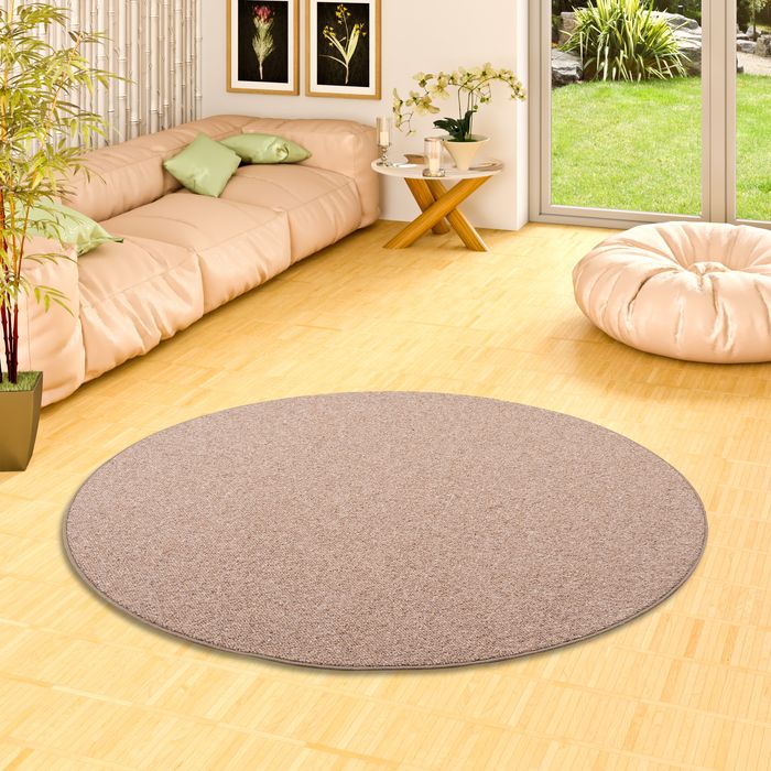 Runde Teppiche sind ein Teppich-Trend bei teppichversand24.de. Hier ...