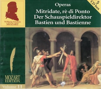 Mozart Edition Vol.11 - Operas (5 CDs Box) | Ceres Webshop