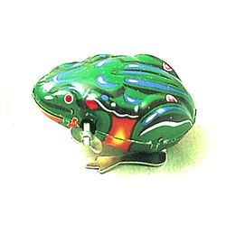 goki MS002 Frosch, grün (1 Stück) | mariposa toys