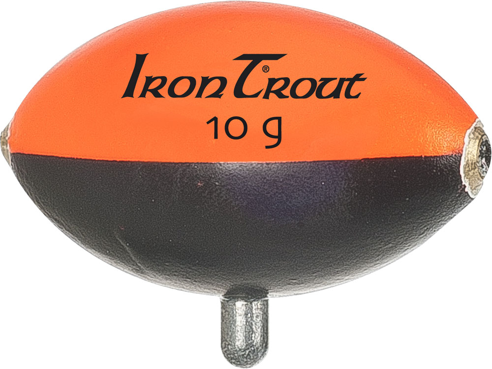 Iron Trout Egg Float orange / schwarz | Raubfischjagd.de