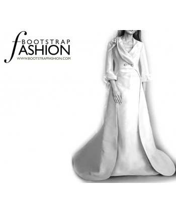 Custom-Fit Sewing Patterns - Couture Overcoat | plentyShop LTS