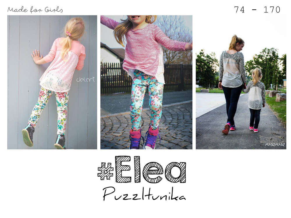 Elea - Puzzle Tunika von 74 - 170 | plentyShop LTS