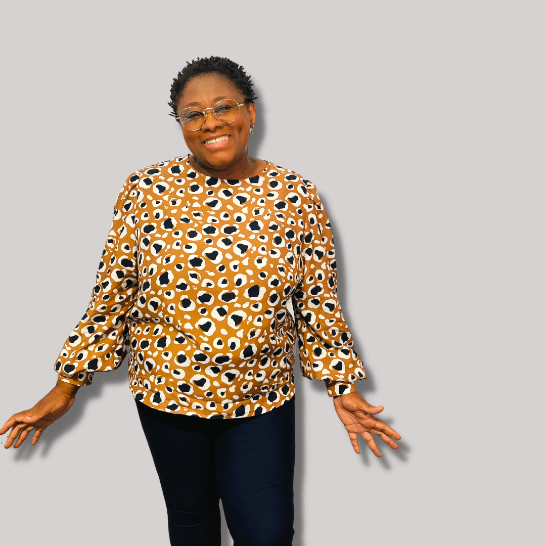 Tia Blouse Sewing Pattern (PDF) | plentyShop LTS