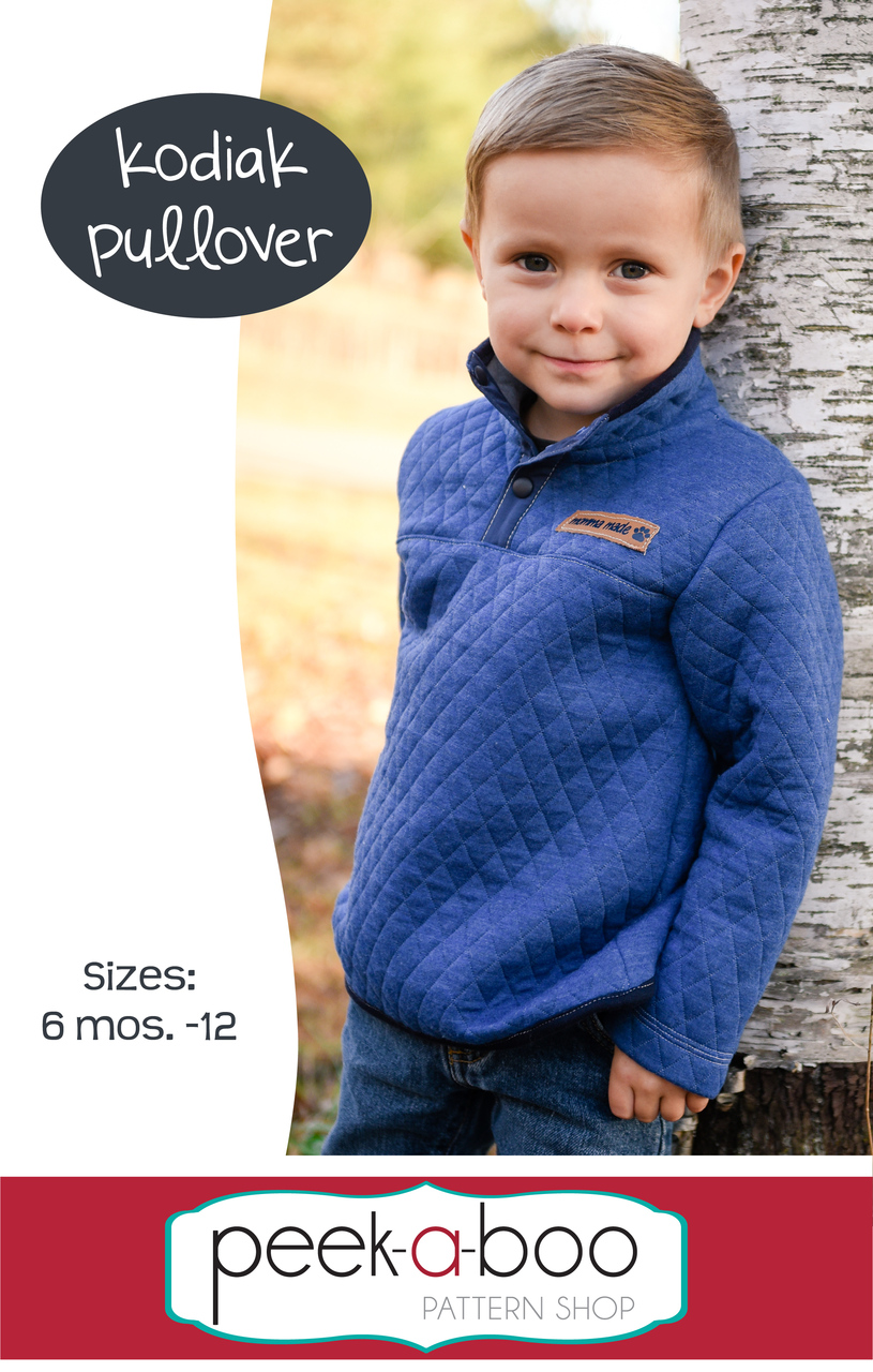 Pullover with snap neck PDF pattern | plentyShop LTS