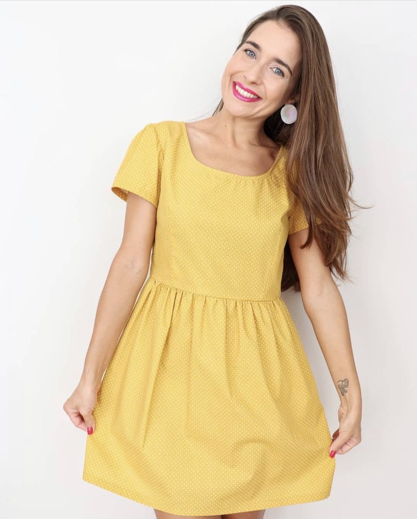 The Orla Dress - Free PDF Sewing Pattern | plentyShop LTS