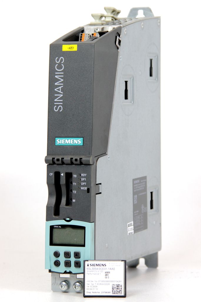 SIEMENS Sinamics S120 Double Motor Module AC3 400V 3A 6SL3120-2TE13 ...