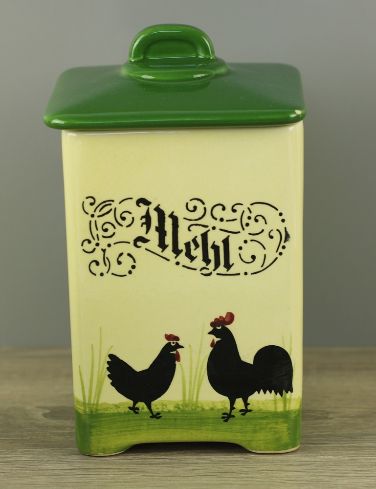 ZK Hahn Henne Vorratsdose Mehl | perfekt-gedeckt.de