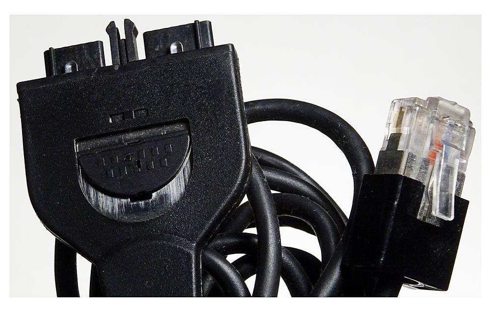 PCMCIA Connector Cable for Ethernet LAN (RJ45 jack), 86in. #17410 | M-Ware