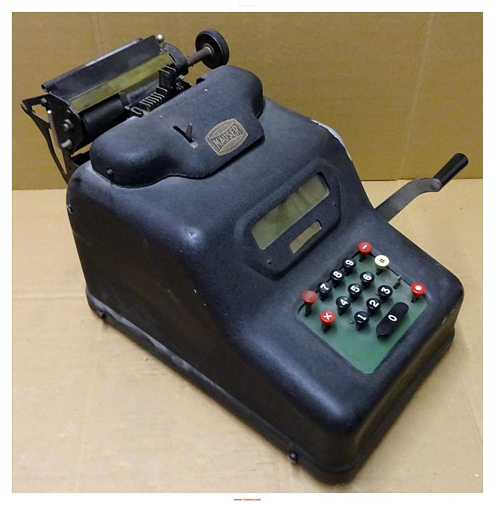 Mauser (HR), a rare mechanical calculator #24575 | M-Ware