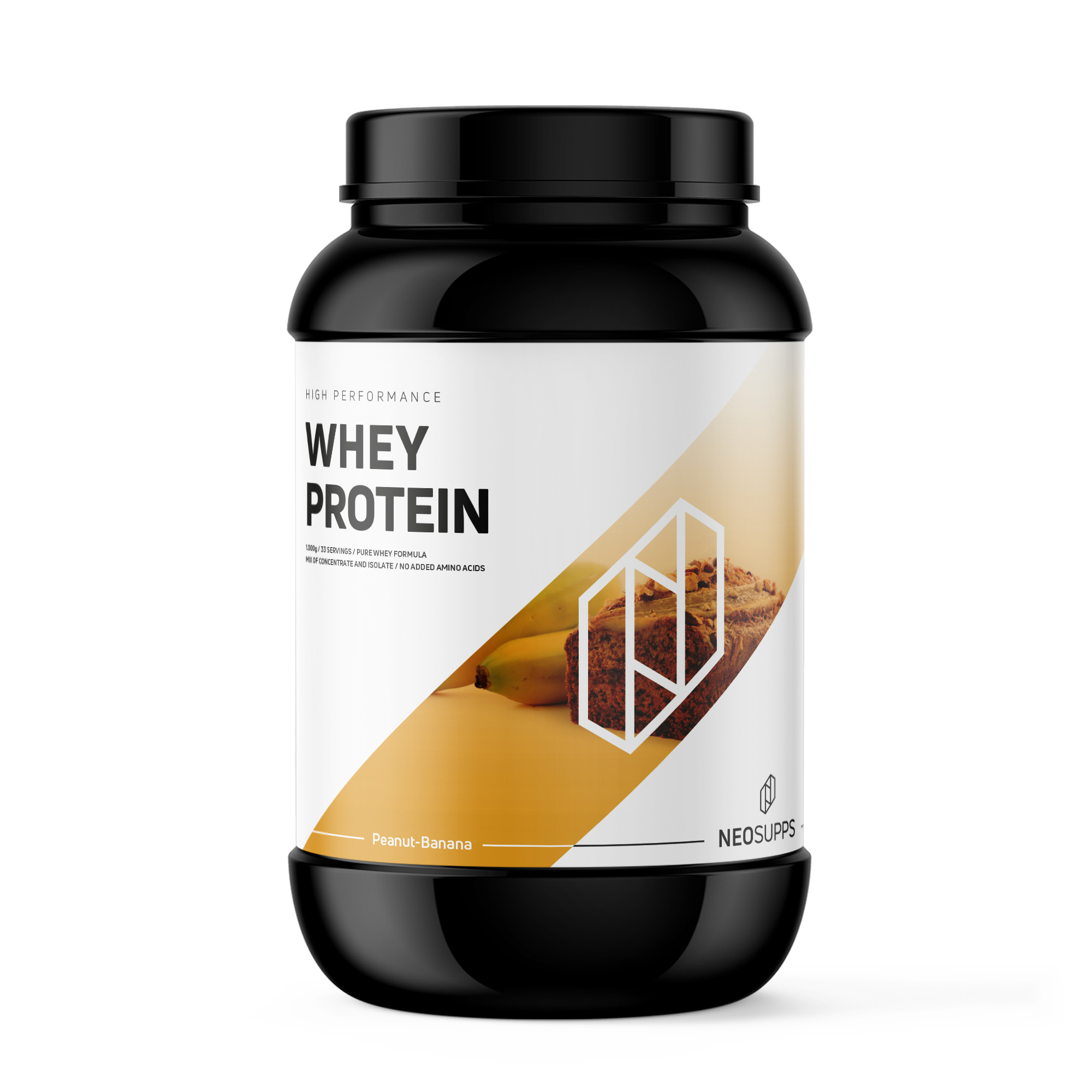 Whey Protein Peanut Banana Cake 1kg 190
