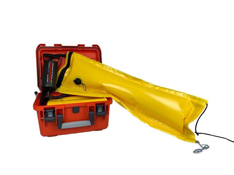 Floating Oil Barrier - 20 m (5 segments of 4 m each) | TMS Shop