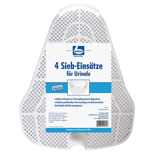 40 "Dr. Becher" Siebeinsätze für Urinale | playflip.de