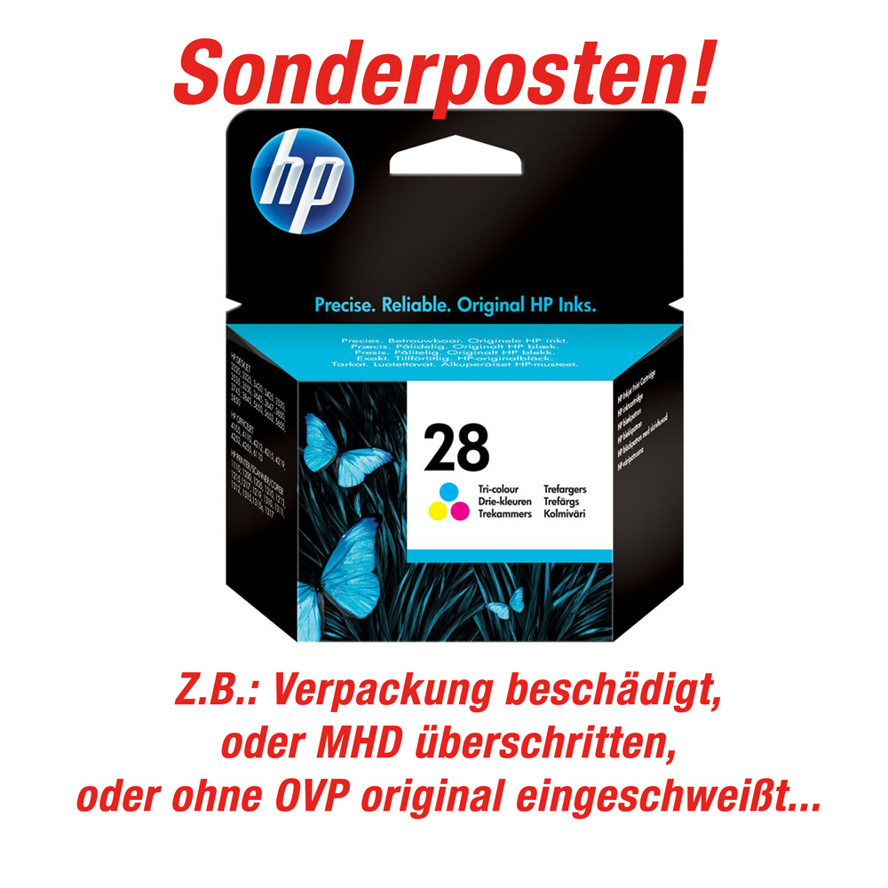 Sonderposten - Original HP 28 colour - C8728AE | PrintSpeed Druckerpatronen
