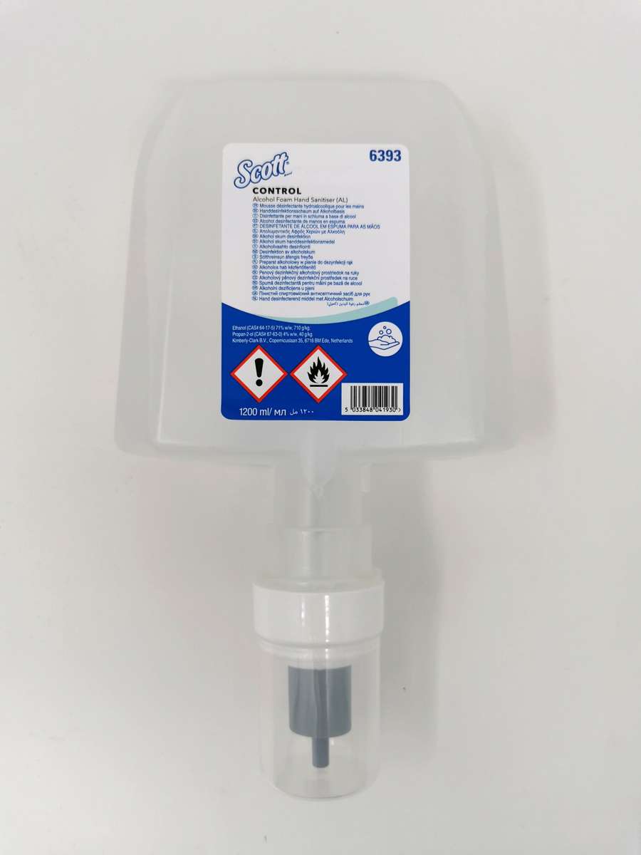 Scott Control 6393 / Scott Handdesinfektionsschaum 6393 mit Alkohol ...