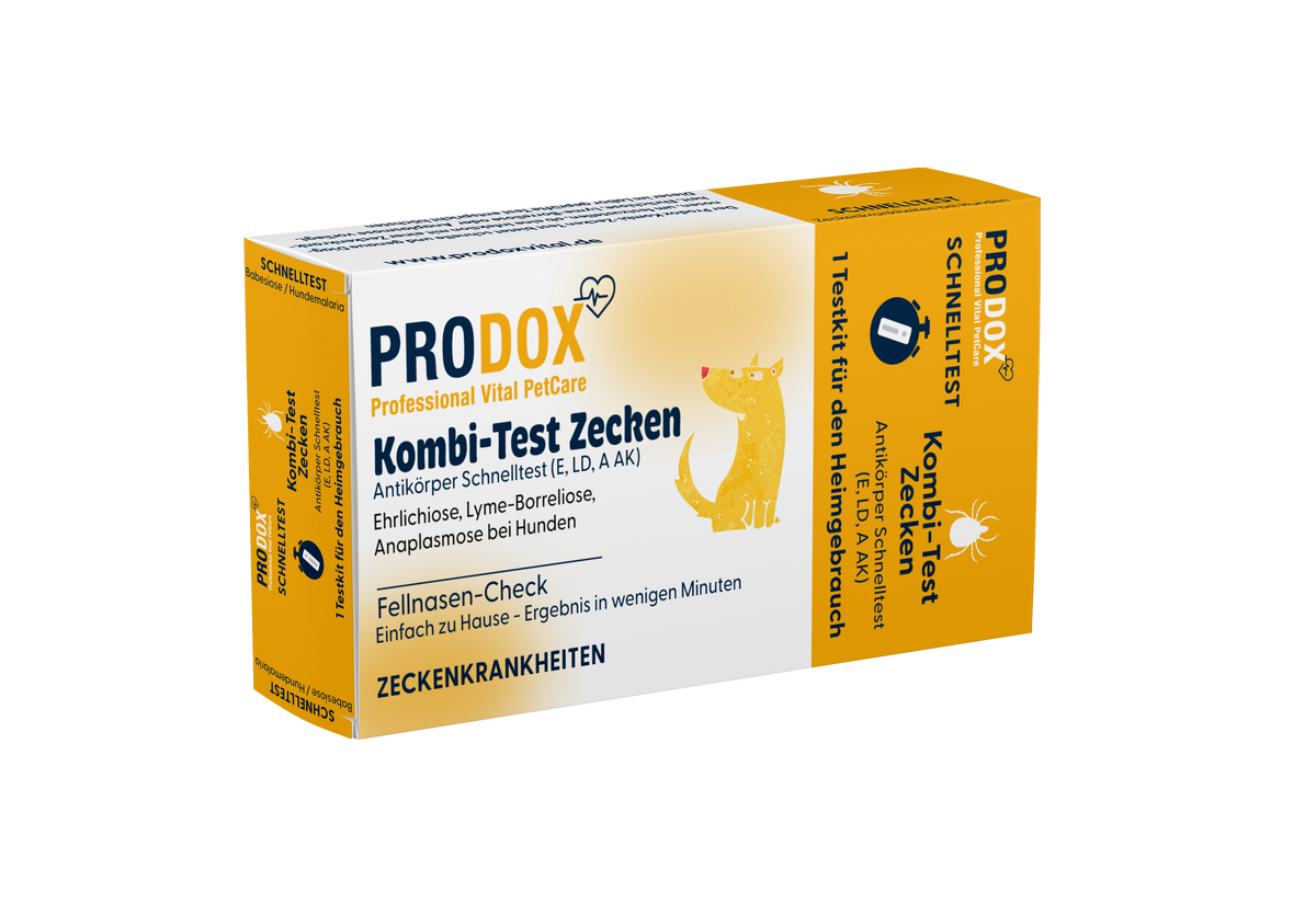 Prodox Schnelltest - Kombi-Test Zecken - Antikörper Schnelltest (E, LD ...