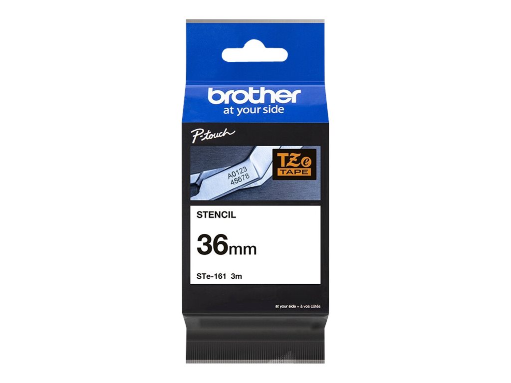 Brother ST-161 P-Touch Schablonenband für elektrolyt. Beschriftungen ...