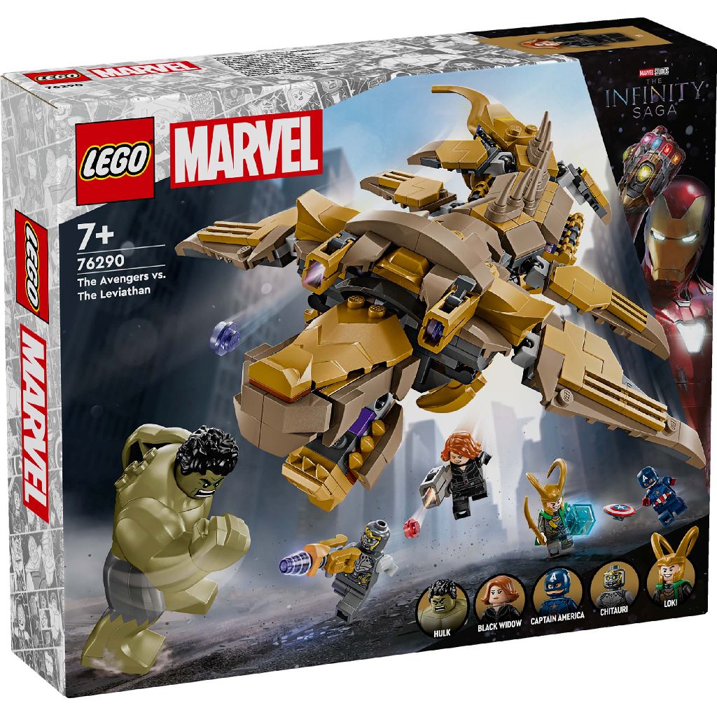 LEGO® Marvel Super Heroes™ 76290 - Avengers vs. Leviathan (347 Teile)