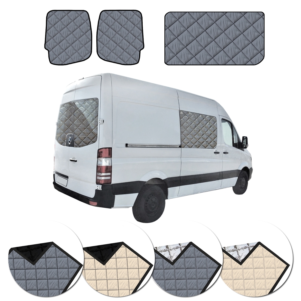ISOCAMP® window insulation rear door windows rear windows side windows ...