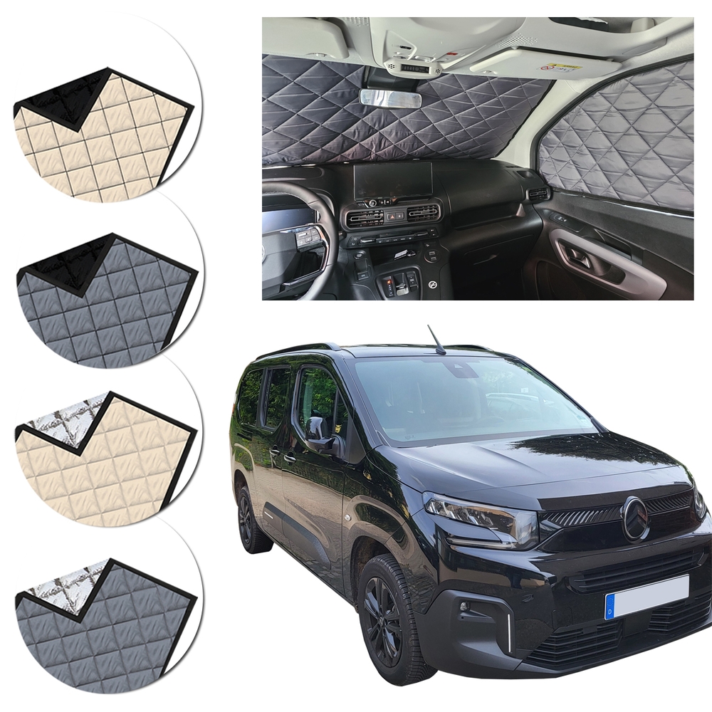 ISOCAMP® Cockpitset Citroën Berlingo | Peugeot Rifter | Opel Combo ...