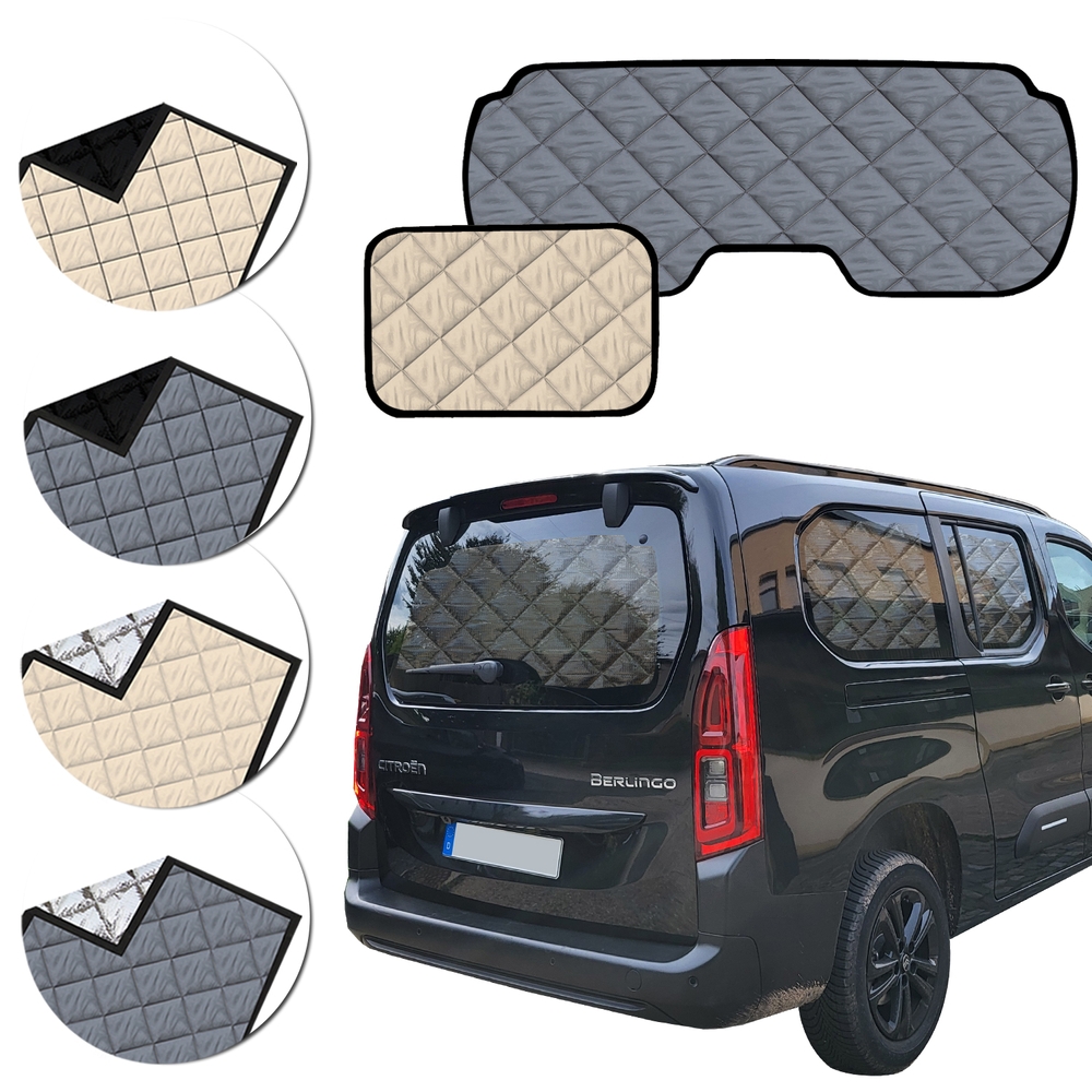 ISOCAMP® Rear Window or Side Windows Citroën Berlingo | Peugeot Rifter ...