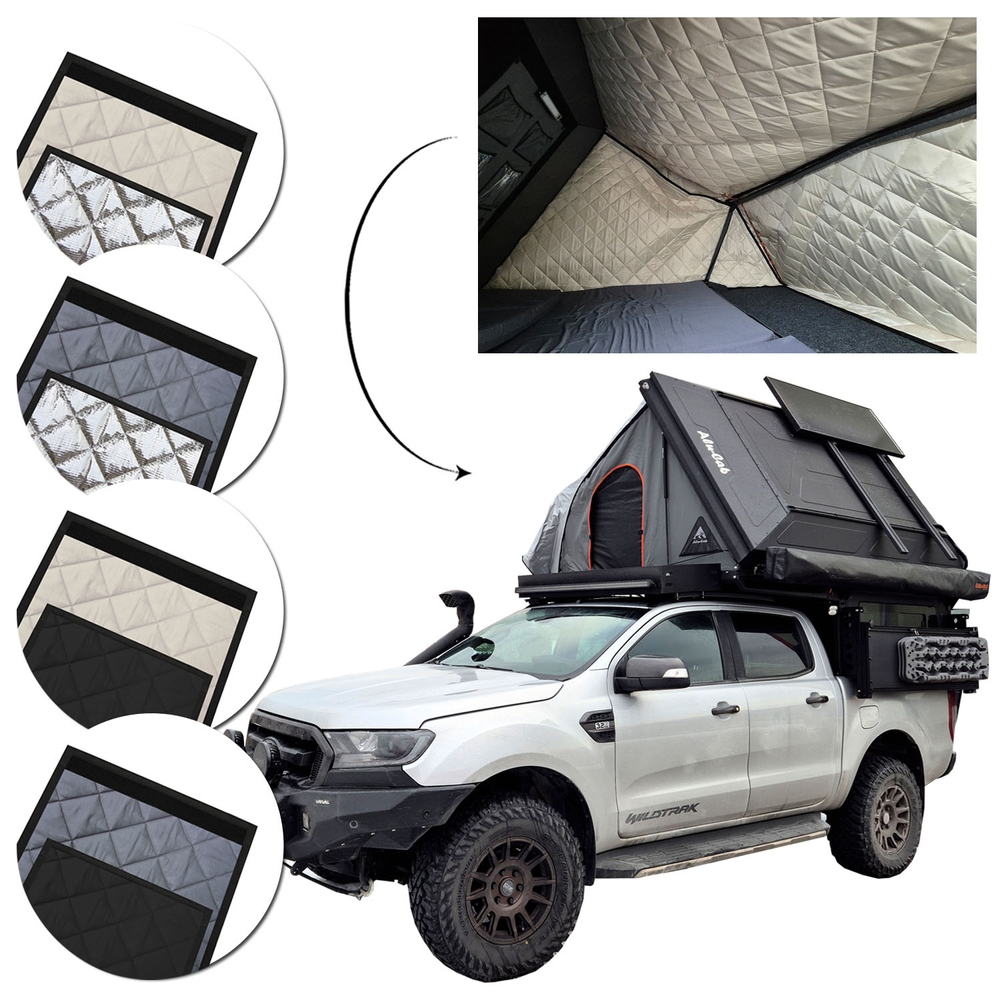 ISOCAMP® Thermomatten Aufstelldach Aufsetzkabine Alu-Cab - Mod Cab ...