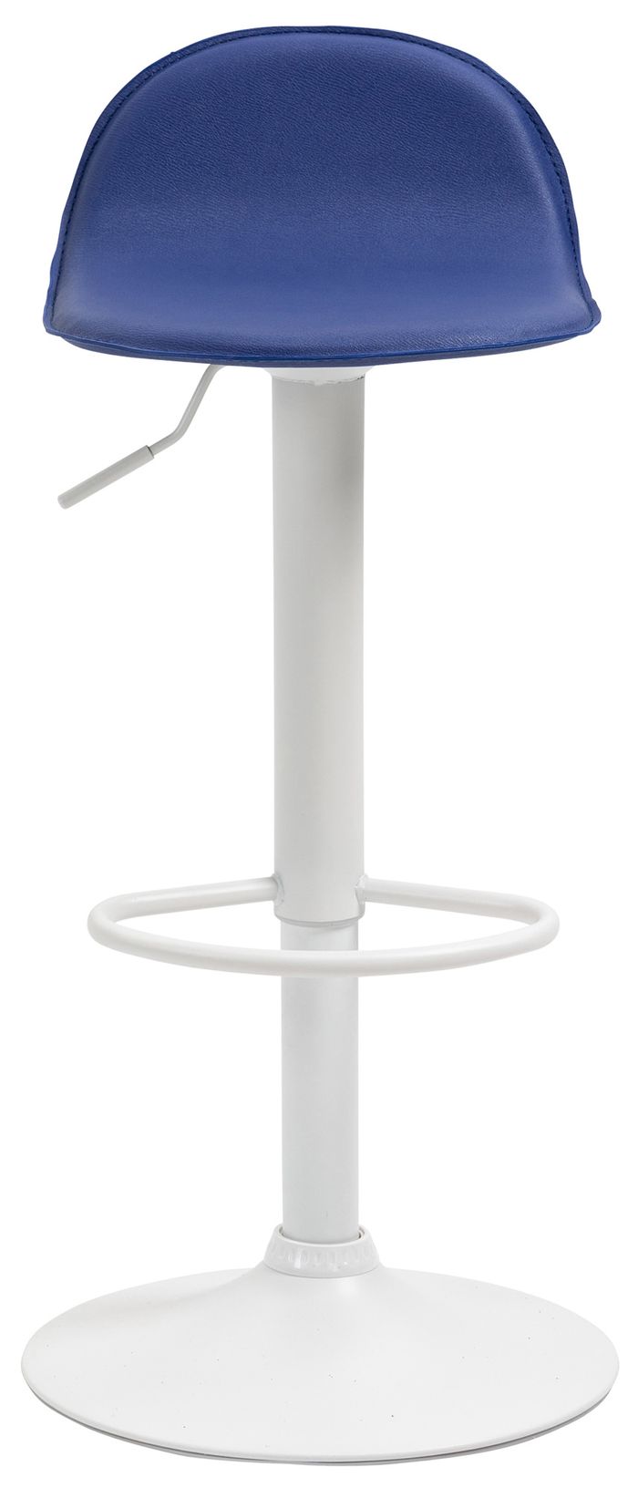 2er Set Barhocker Lana V2 weiss, blau | Swisshandel24