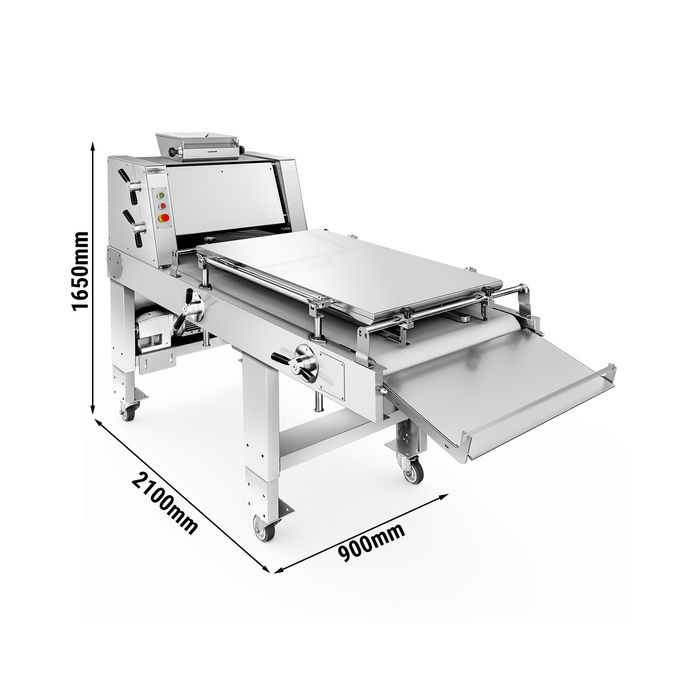 Bäckerei-Teigausrollmaschine/Teigausroller für Pizza & Brotteig 4 ...