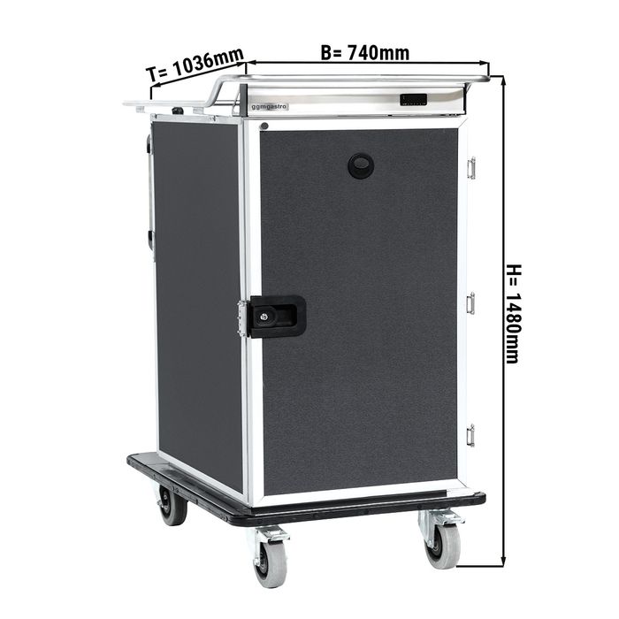 Bankettwagen - 12x GN 2/1 | Gastrogeräte24