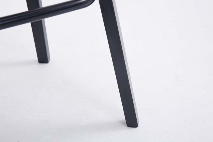 2er Set Barhocker Avika Kunststoff schwarz, blau | Swisshandel24