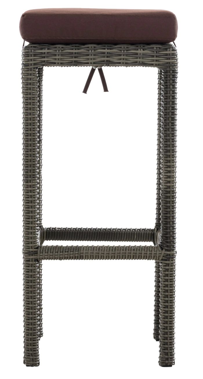 Barhocker Alia 5mm terrabraun, grau-meliert | Swisshandel24
