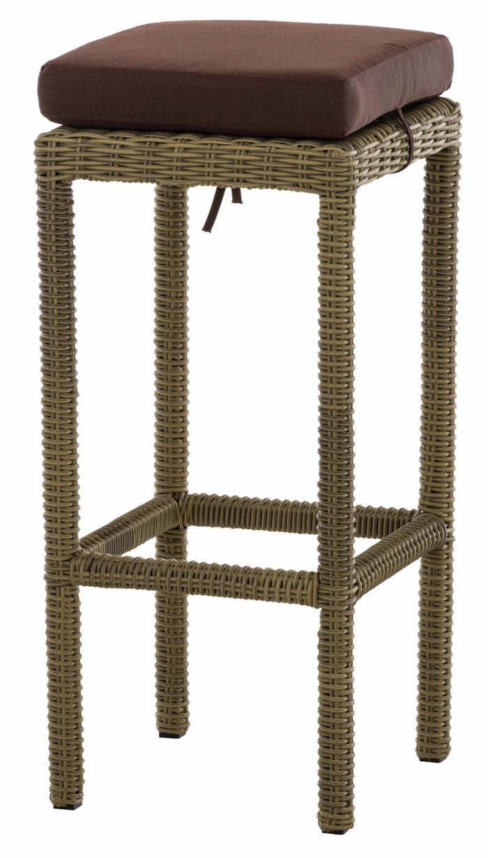 Barhocker Alia 5mm terrabraun, natura | Swisshandel24