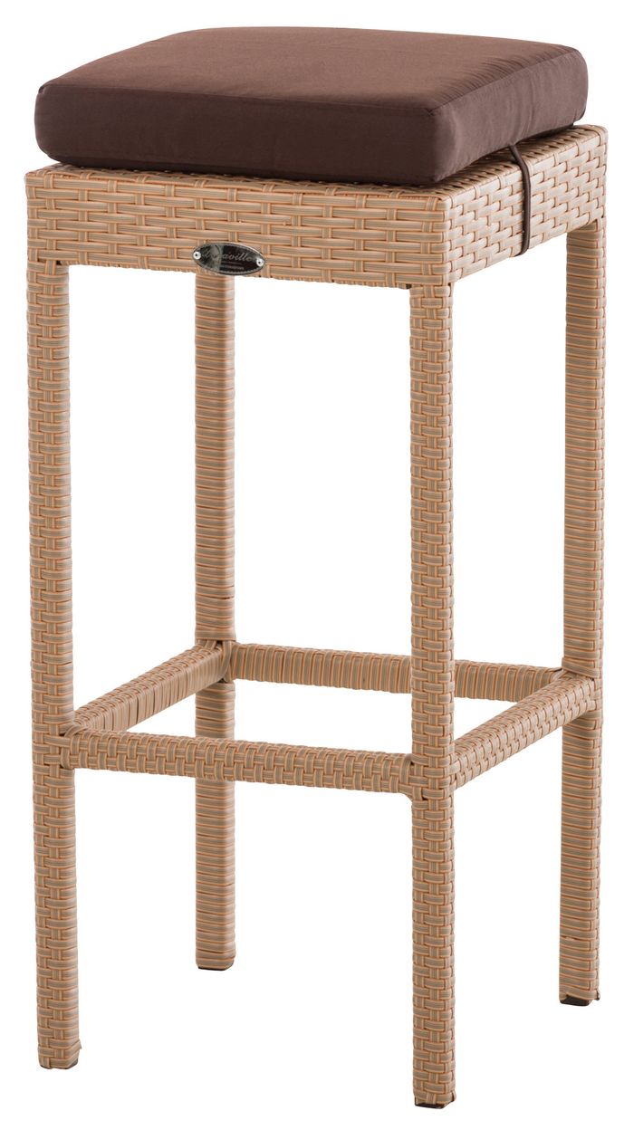 Barhocker Alia terrabraun, sand | Swisshandel24