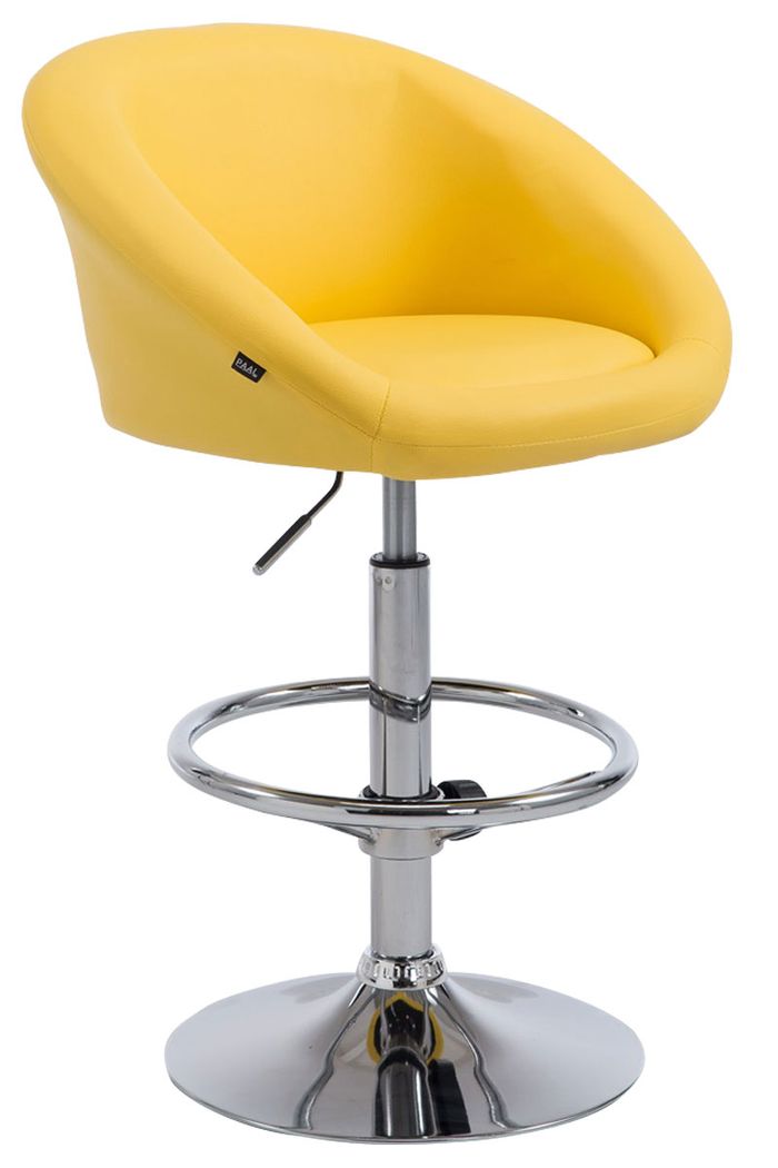 Barhocker Miami V2, gelb | Swisshandel24