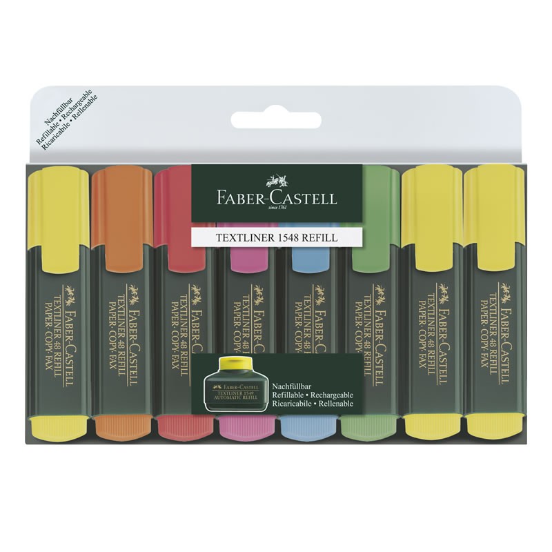 Faber-Castell Textmarker Textliner 48 8er Etui Promo | Lord-Pen ...