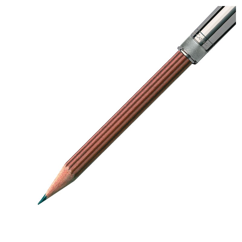 Graf von Faber-Castell Der Perfekte Bleistift, platiniert, braun Bleistift