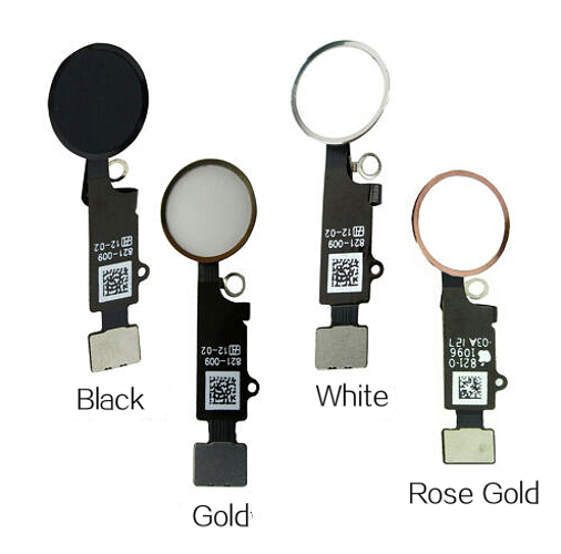 Home-Button suitable for iPhone 7 / 8 / 7+ / 8+ (easy exchange, all ...