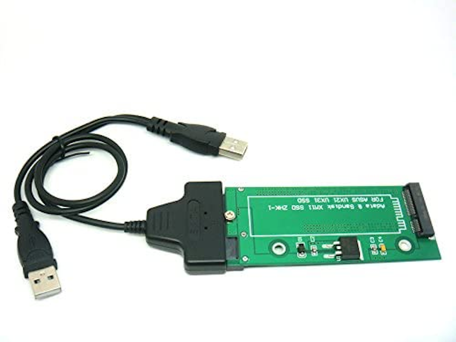 Sintech 18Pin to SATA Adapter with USB SATA Cable, Compatible with ...